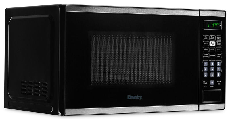 Danby 0.7 Cu. Ft. Countertop Microwave with Auto Defrost - Stainless S | MN