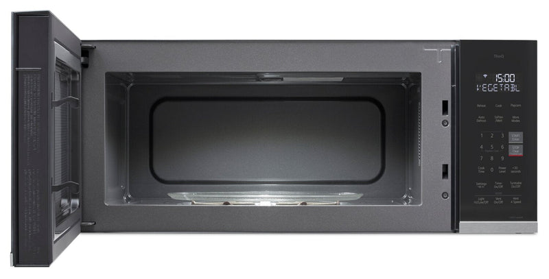 LG 1.3 Cu. Ft. Smart Low-Profile Over-the-Range Microwave Oven - MVEF1 | MN